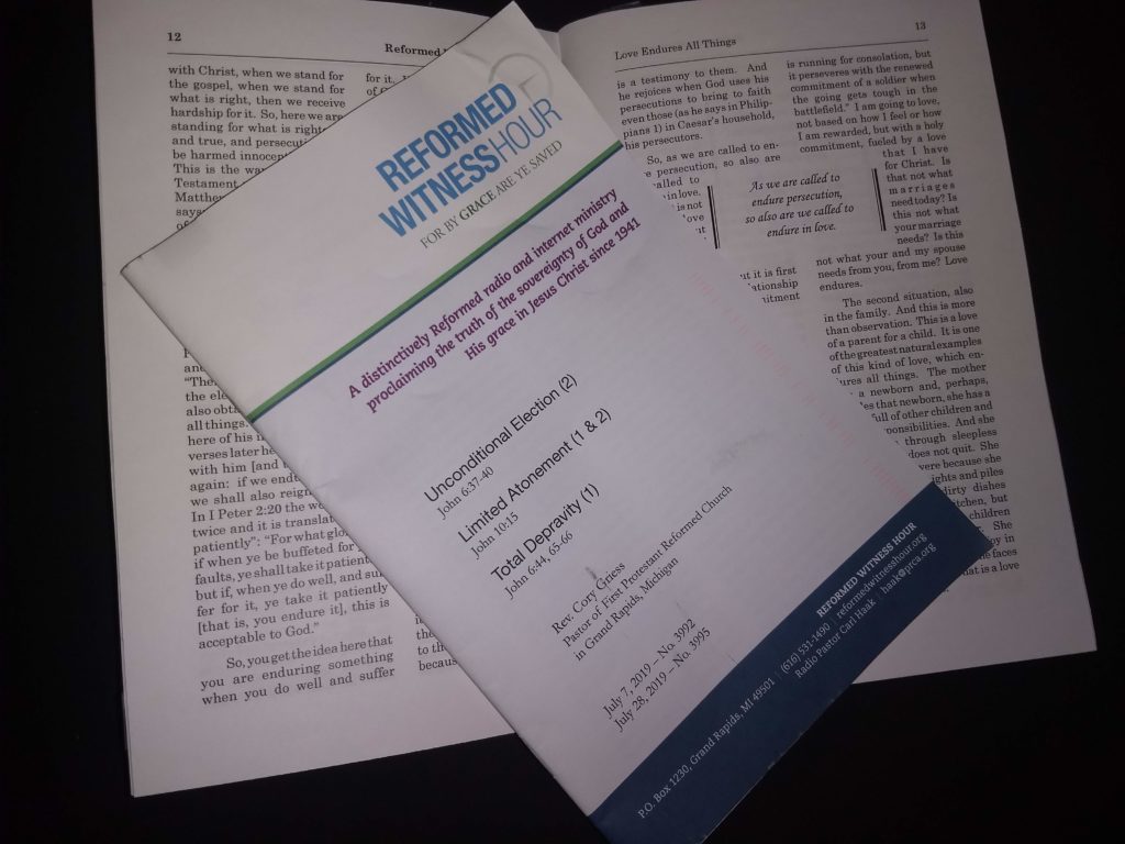 RWH Booklets: Our Monthly Messages on the Printed Page | Reformed ...